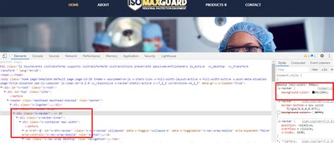 Navbar Background Color Responsive Support Themeco Forum