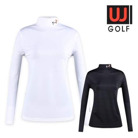 포스티 미우골프 여성 냉감 긴팔 하이넥 이너웨어 Mw1s301