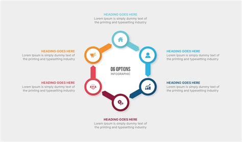 Premium Vector Infographic Template Design With 6 Steps Process Workflow Diagram
