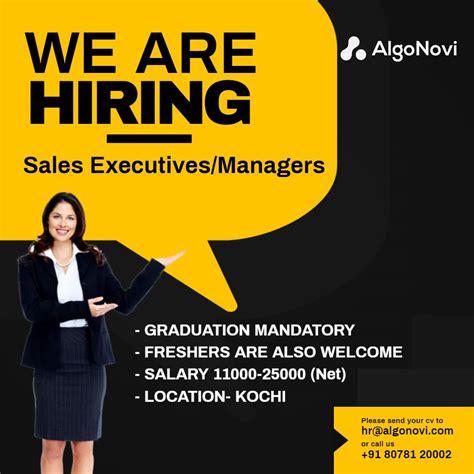 Sreejith E Jayakumar On Linkedin Hiring Hiringsales Kochijobs