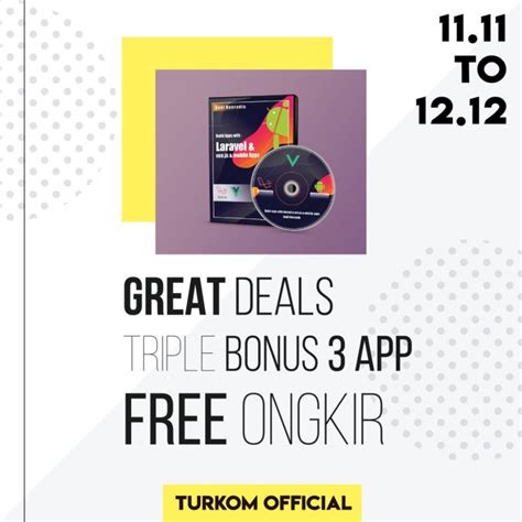 Jual Tutorial Membuat Aplikasi Menggunakan Laravel Vuejs Android Dengan Shopee Indonesia