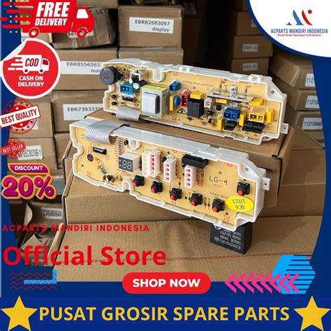 Jual Lg Fuzzy Logic Wf L650ntc Modul Pcb Mesin Cuci Top Loading Shopee Indonesia