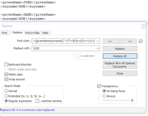 Xml Regex To Capitalize Words Between Tags Stack Overflow