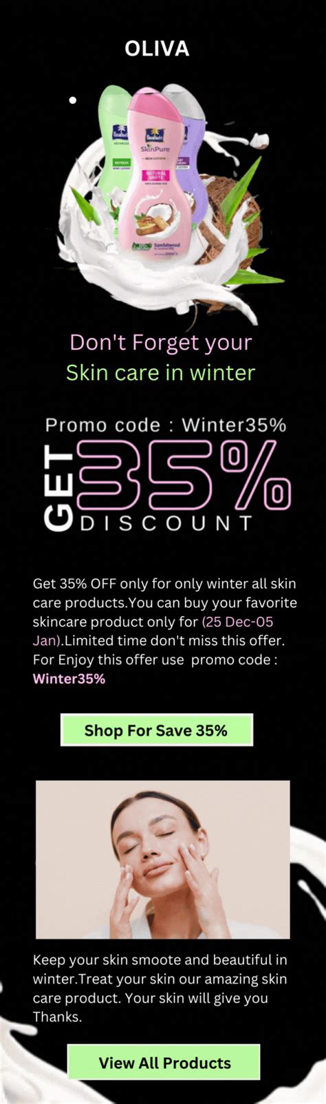 Animation Email Template Design Behance