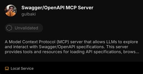 Máy Chủ Mcp Swaggeropenapi Mcp Se · Lobehub