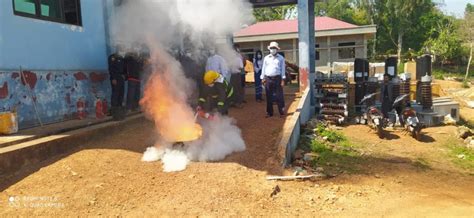 ရေးမြို့နယ် မြို့နယ်လျှပ်စစ်အင်ဂျင်နီယာရုံးတွင် မီးဘေးကြိုတင် ကာကွယ်ရေး