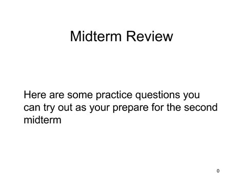 Practice Questions Midterm Two Psych Midterm Review Here Are Some Practice Questions You Can