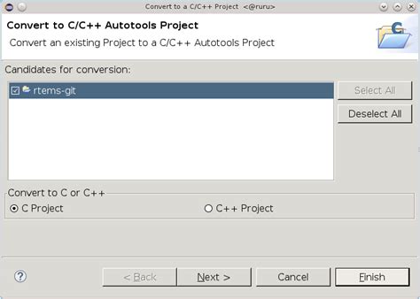 2 rtems development — rtems eclipse manual 5 1 26th august 2020
