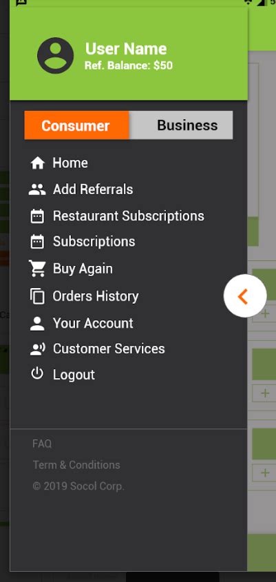 Android How To Add Two Button In Navigation Drawer And On Each Button