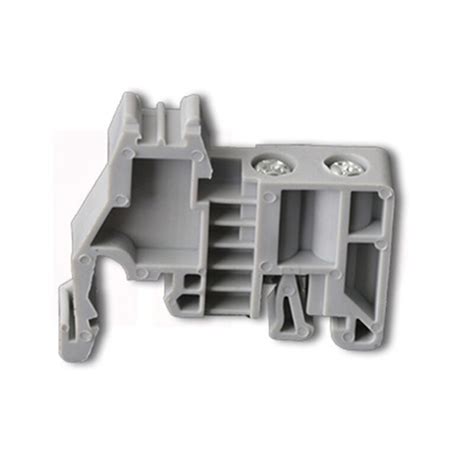 E Uk Din Rail Terminal Blocks End Stopper Bracket Grandado