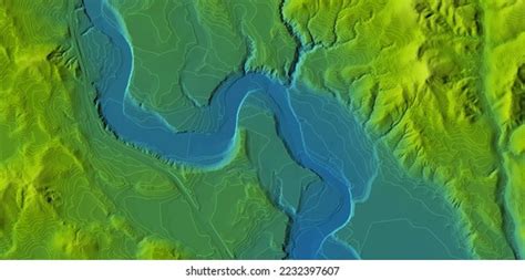 Digital Terrain Model Images Stock Photos Vectors Shutterstock