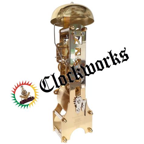 791 081 165cm Hermle Skeleton Clock Movement Clockworks