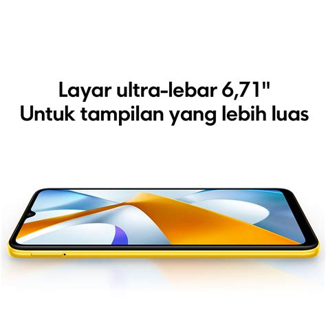 Jual Poco Official Poco C40 3 32gb 6000mah Layar Besar 6 71 13mp Dual Kamera Desain Bertekstur