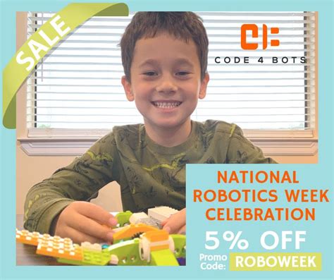 code4bots national robotics week celebration