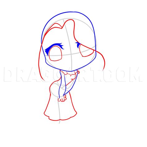 How To Draw Chibi Rapunzel Tangled Drawing Step By Step By Dawn