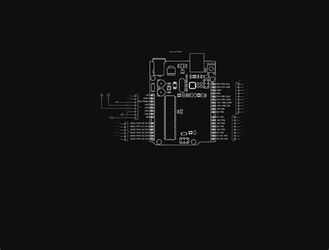 Schematic For Arduino Uno R3 Shield Template Template For Arduino