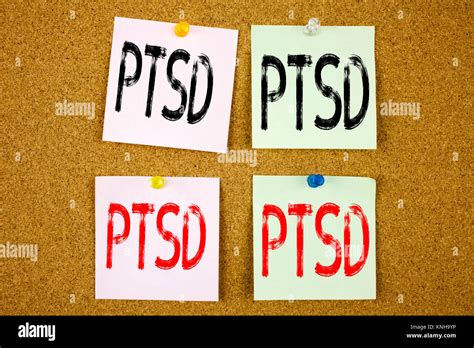 Conceptual Hand Writing Text Caption Inspiration Showing PTSD Post Traumatic Stress Disorder