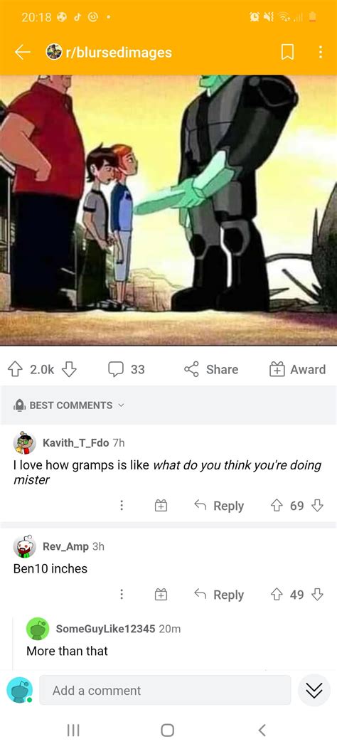 Cursed Ben 10 Rcursedcomments