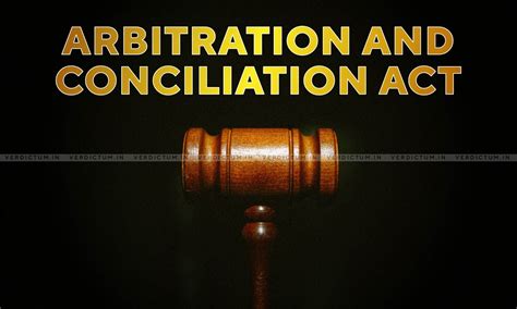 Column Section 34 Of Arbitration And Conciliation Act Is Non Filing Of Signed Copy Of Arbitral