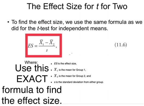 Solved Do Study B Use The Exact Effect Size And G Ratio