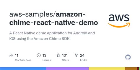 Github Aws Samplesamazon Chime React Native Demo A React Native Demo Application For Android