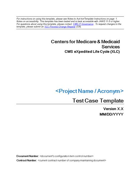 Test Case Template Create Effective Test Cases With This Easy To Use Document