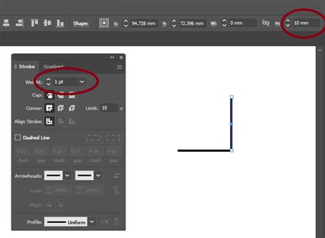 Incorrect Line Weight Scaling After Vertical Reflect Command Adobe