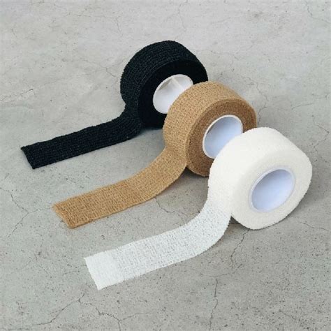 고탄력 자가접착 붕대 압박 밴드 테이프 2 5cm x 4 5m 자가 접착 점착 티몬