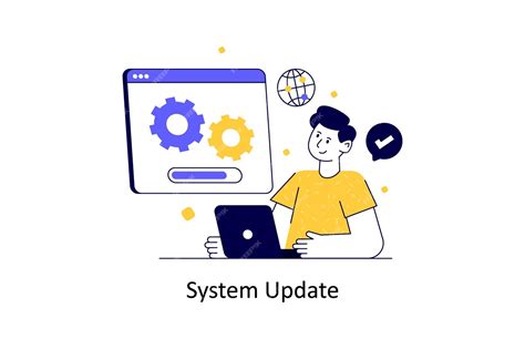 Premium Vector System Update Flat Style Design Vector Illustration Stock Illustration Premium Vector System Update Flat Style Design Vector Illustration Stock Illustration