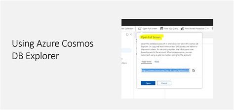 Using Azure Cosmos Db Explorer Daily Net Tips
