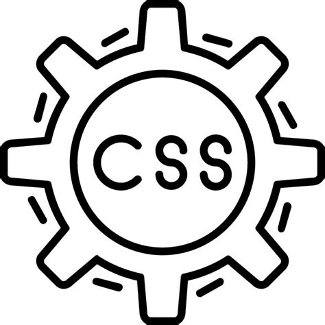 Css Coding Line Icon 43259507 Vector Art At Vecteezy