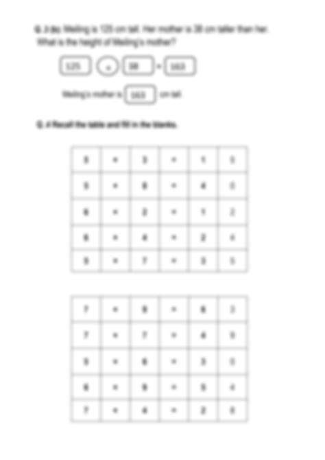 Solution Class 2 Math Studypool