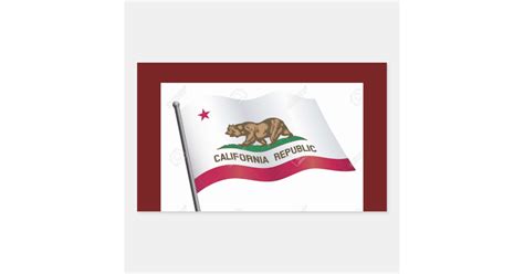 California Flag Sticker Zazzle