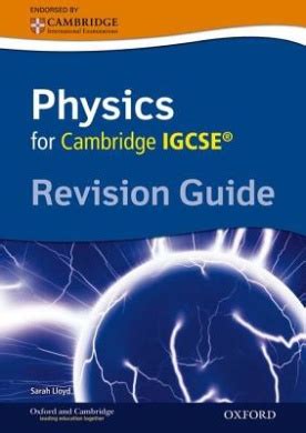 Cambridge Physics IGCSE Revision Guide Sarah Lloyd Shop Online For Books In Australia