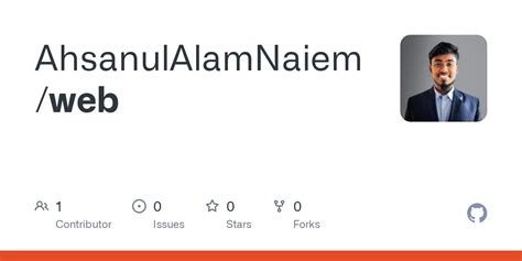 GitHub AhsanulAlamNaiem Web