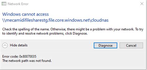 Unable To Connect Azure File Share With P2s And Using Ad Authication Microsoft Qanda