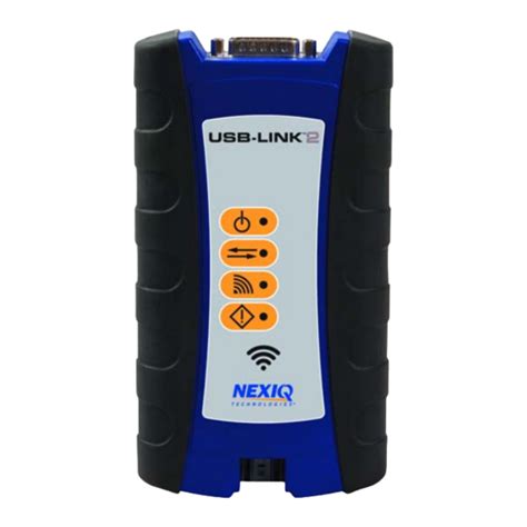 Nexiq Technologies Usb Link 2 Installation And Setup Manual Pdf