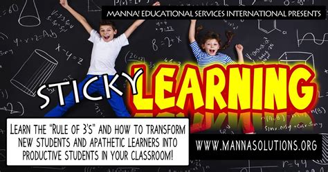 Sticky Learning Manna Educational Services International