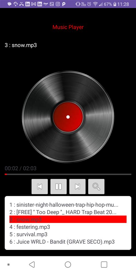 Github Cristianomendsmusicplayer Android