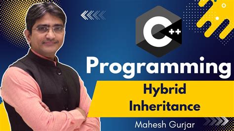 Cpp In Hindi Hybrid Inheritance 49 Youtube