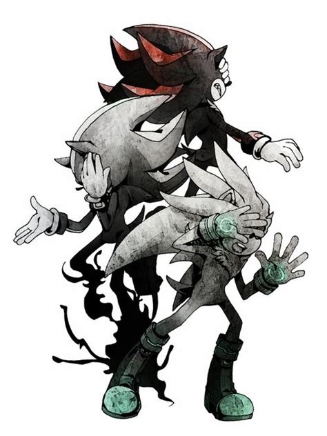 Mephiles Shadow And Silver D This Is Coool But Why Are They Covering