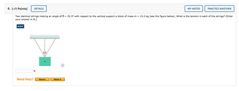 Solved Points DETAILS MY NOTES PRACTICE ANOTHER Two Chegg