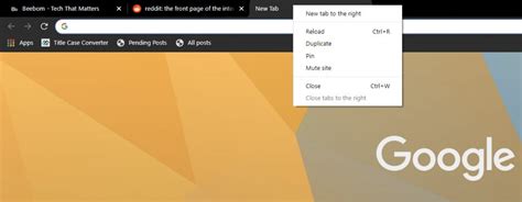 How To Use Reopen Closed Tab Feature In Google Chrome Beebom