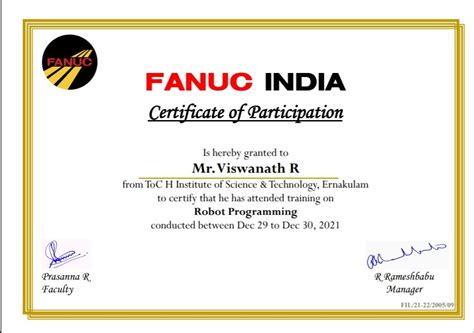 Viswanath R On Linkedin Robotics Programming Internship Technology