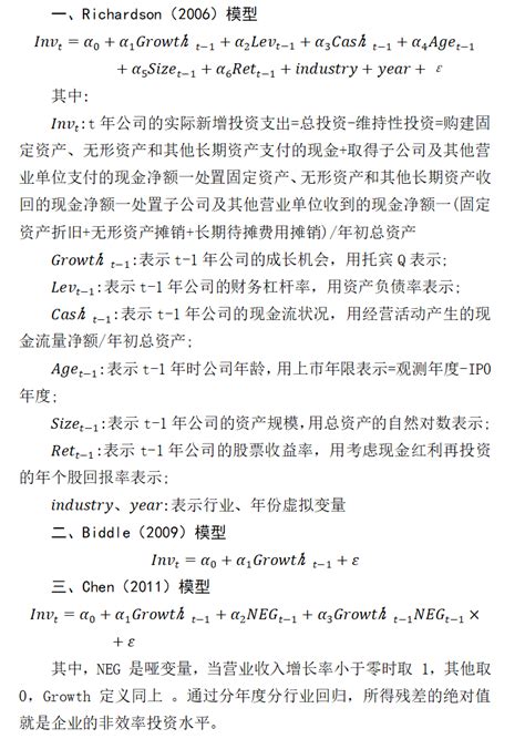 上市公司 投资效率、非效率投资数据测算 dofile（2000 2023年） 马克数据网
