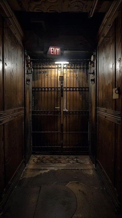 Free Vintage Elevator Interior Image Vintage Elevator Interior