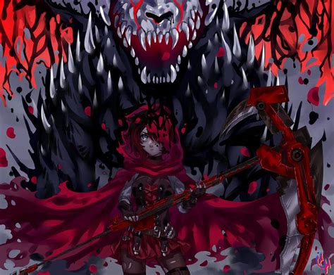 Grimm Ruby Rose Wiki Rwby Amino