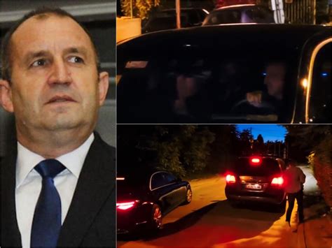 ГОРЕЩО В ПИК Tv Срам и позор Вижте как Радев бяга като мафиот от Колтуклиева след тайната му