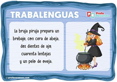 Trabalenguas Cortos Para Niños Super Pack Para Imprimir