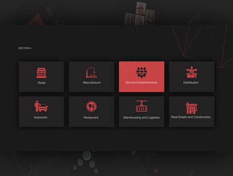 Dark Site UI Design On Behance Dark Site UI Design On Behance
